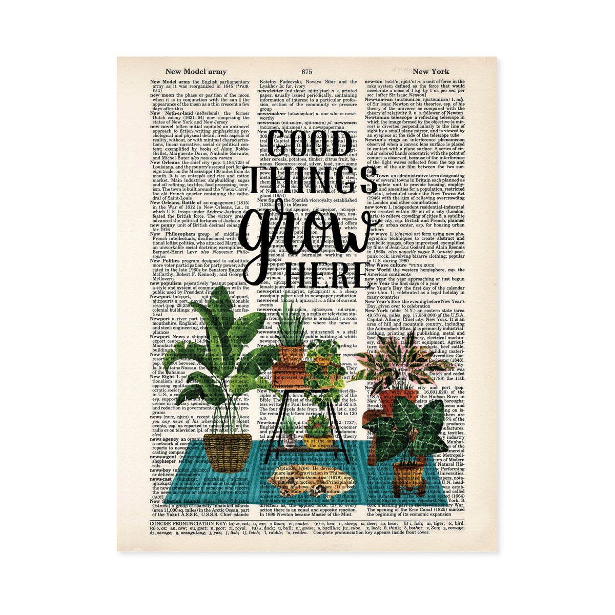 Good Things Grow Here – BlueTwistAndCo